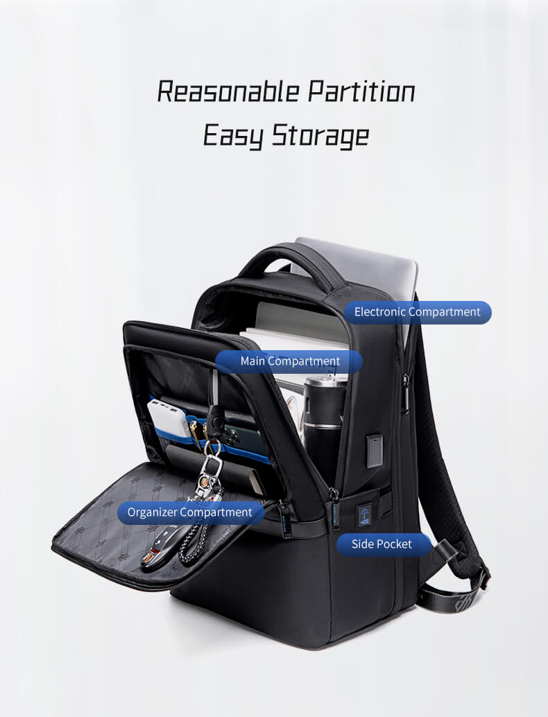 Original Arctic Hunter B00490 Unisex Laptop Backpack - Exec